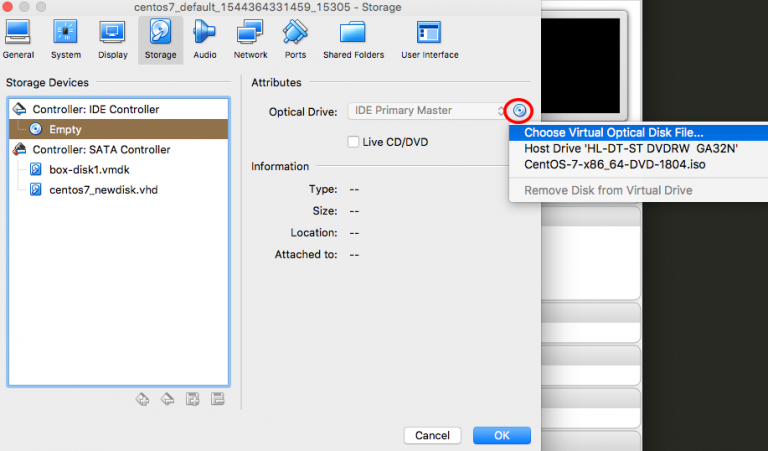 VirtualBoxに対してCD/DVDメディアをマウント | LAMP環境な人